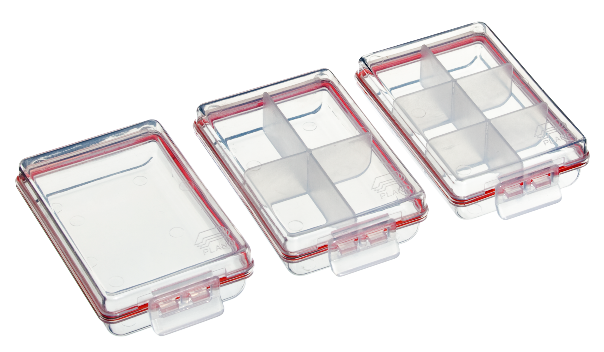 Plano Small Waterproof Accessory Boxes - 1061 - Three Pack | Bass Pro Shops